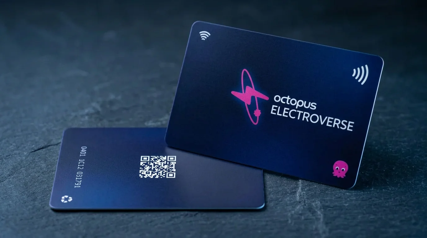 Octopus Electroverse Scales EV Roaming with Custom RFID Cards | ChargeRFID